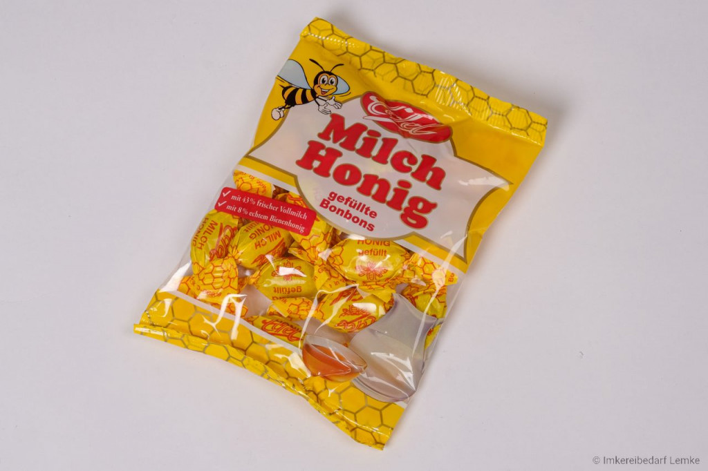 Edel Honig-Milch-Bonbons, Btl. 100 g - Imkereibedarf Lemke